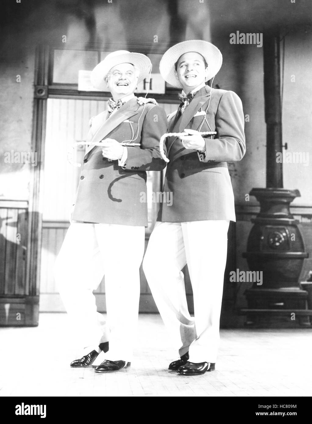 THANK YOUR LUCKY STARS, from left: Alan Hale, Jack Carson, 1943 Stock ...