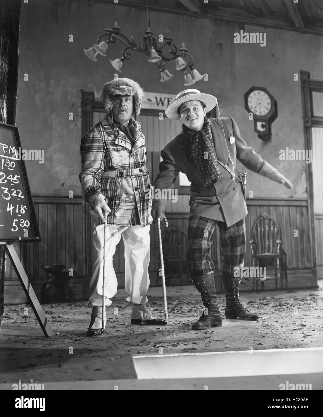 THANK YOUR LUCKY STARS, Alan Hale Sr., Jack Carson, 1943 Stock Photo ...