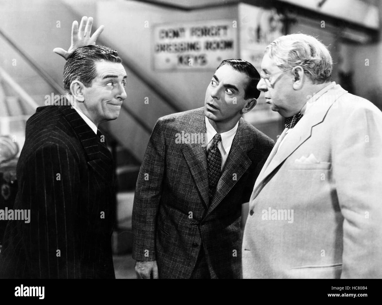 THANK YOUR LUCKY STARS, from left, Edward Everett Horton, Eddie Cantor ...