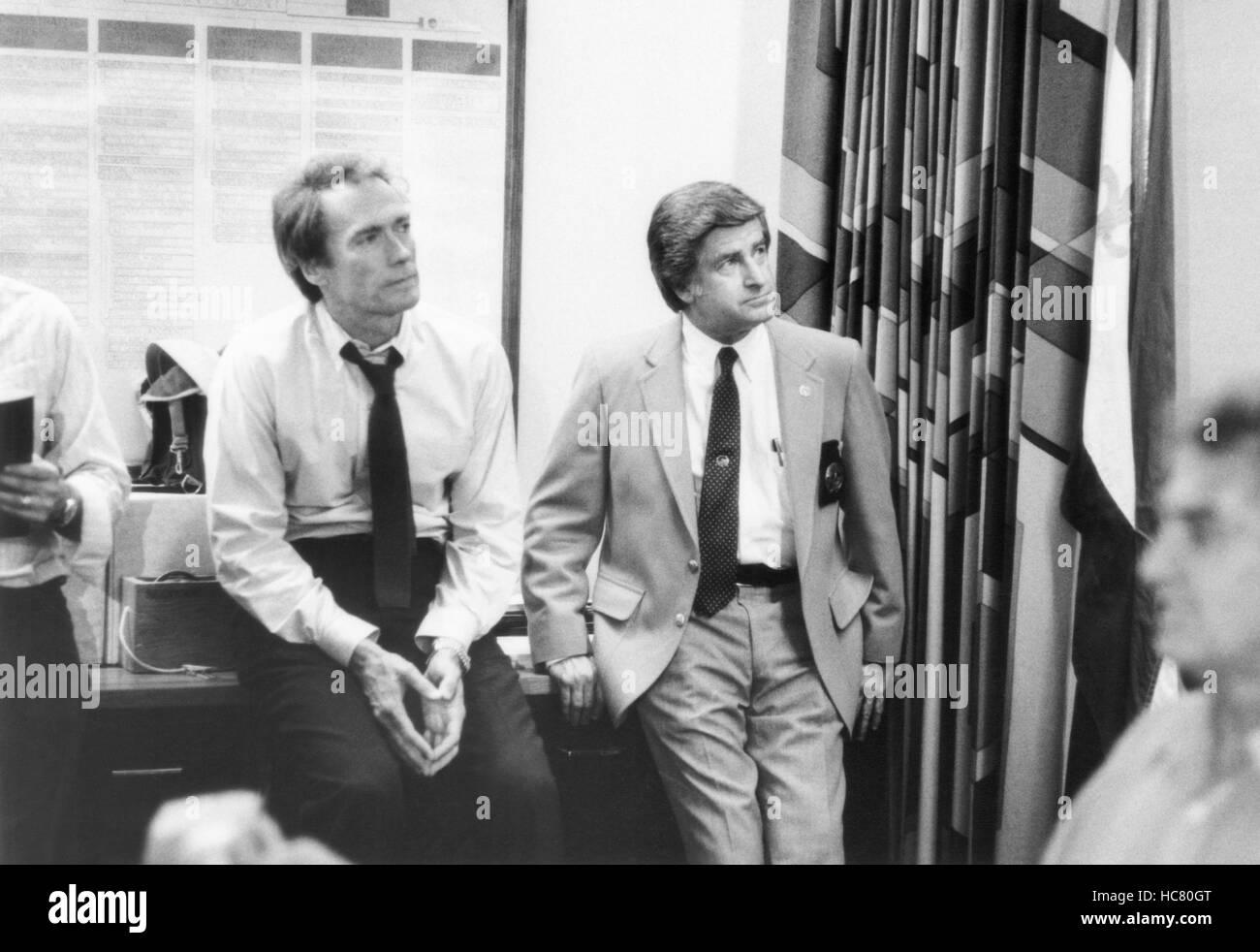 TIGHTROPE, from left: actor-producer Clint Eastwood, co-producer Fritz ...