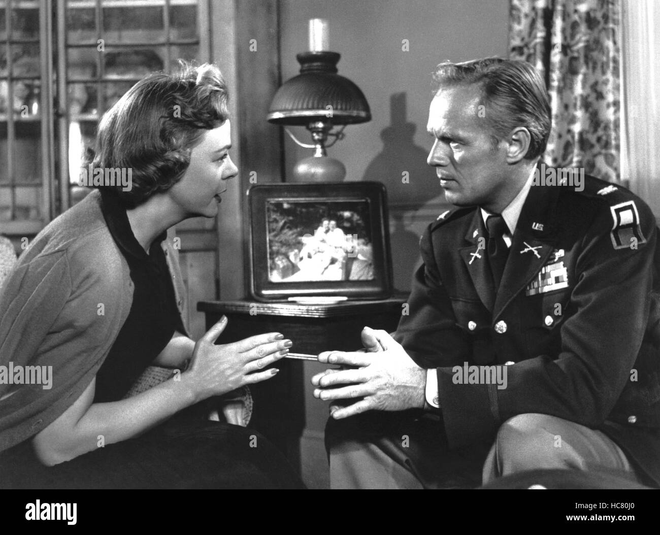 TIME LIMIT, June Lockhart, Richard Widmark, 1957 Stock Photo - Alamy