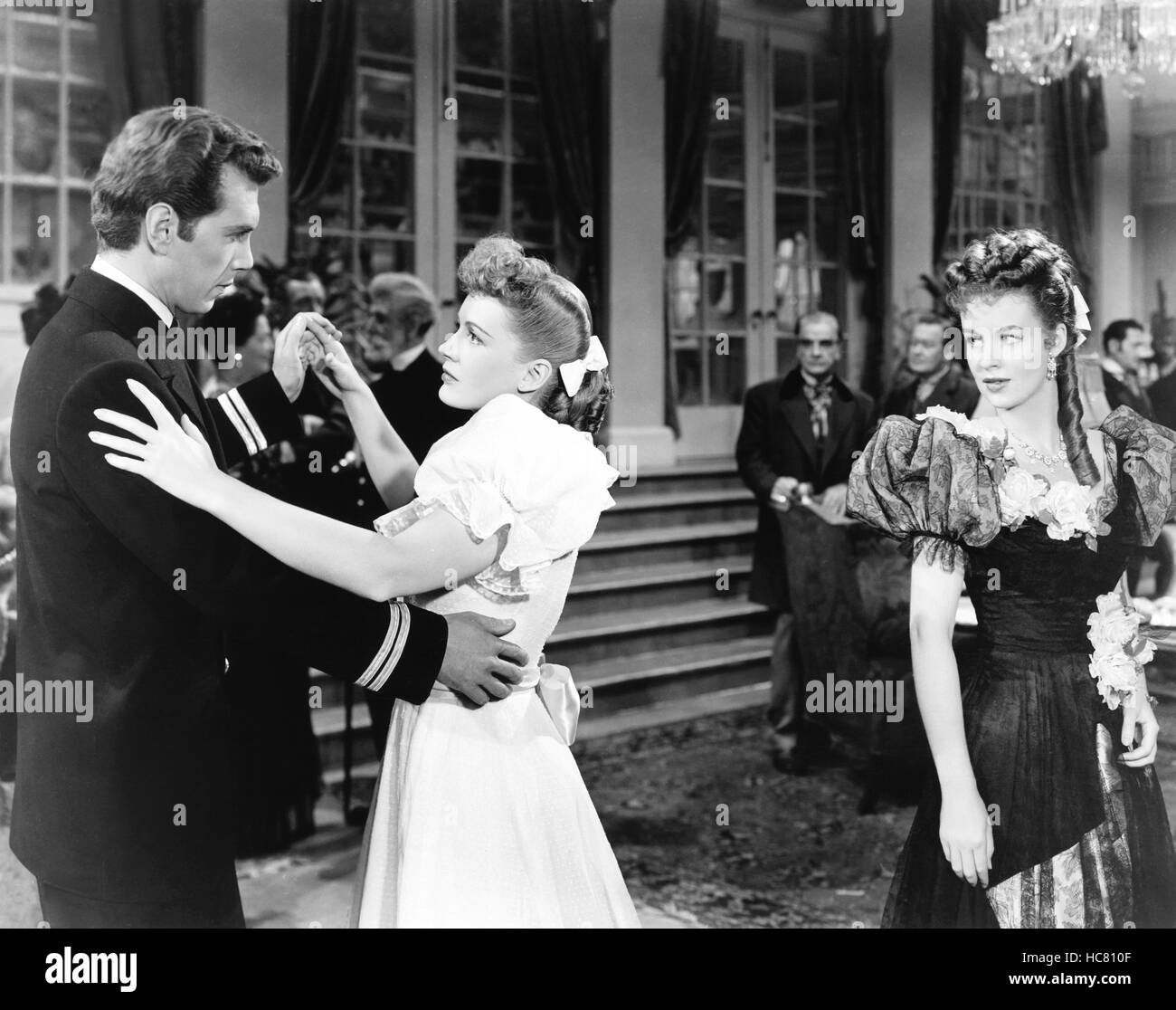 TIME OUT OF MIND, from left: Robert Hutton, Phyllis Calvert, Helena ...