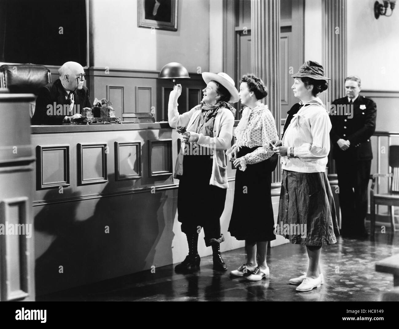 TISH, from left: Guy Kibbeem Marjorie Main, Zasu Pitts, Aline MacMahon ...
