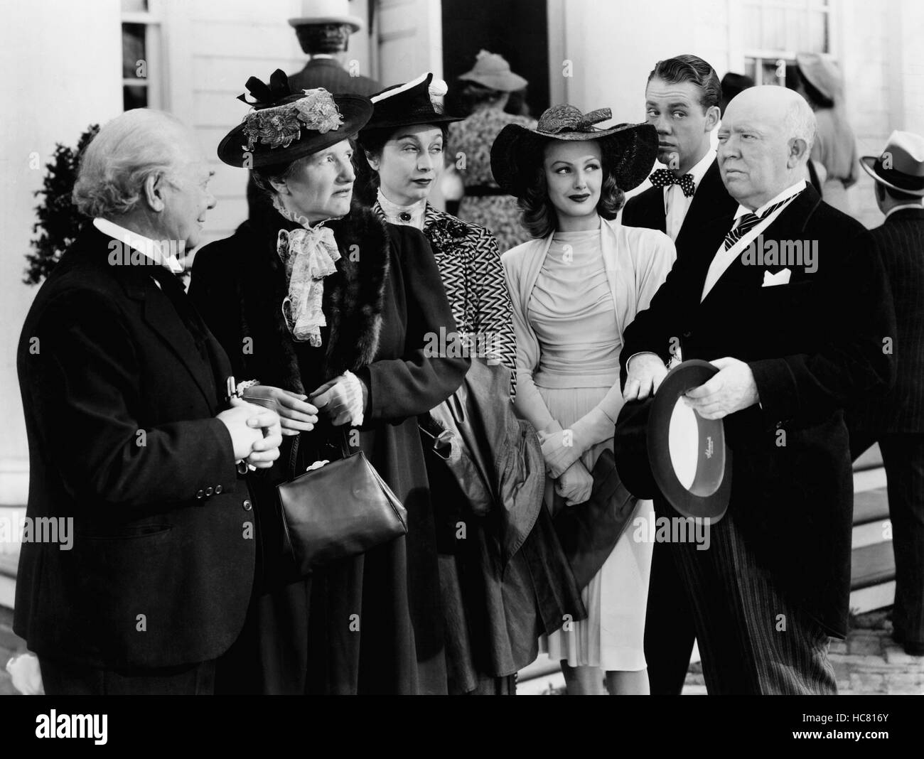 TISH, from left: Al Shean, Marjorie Main, Aline MacMahon, Virginia Grey ...