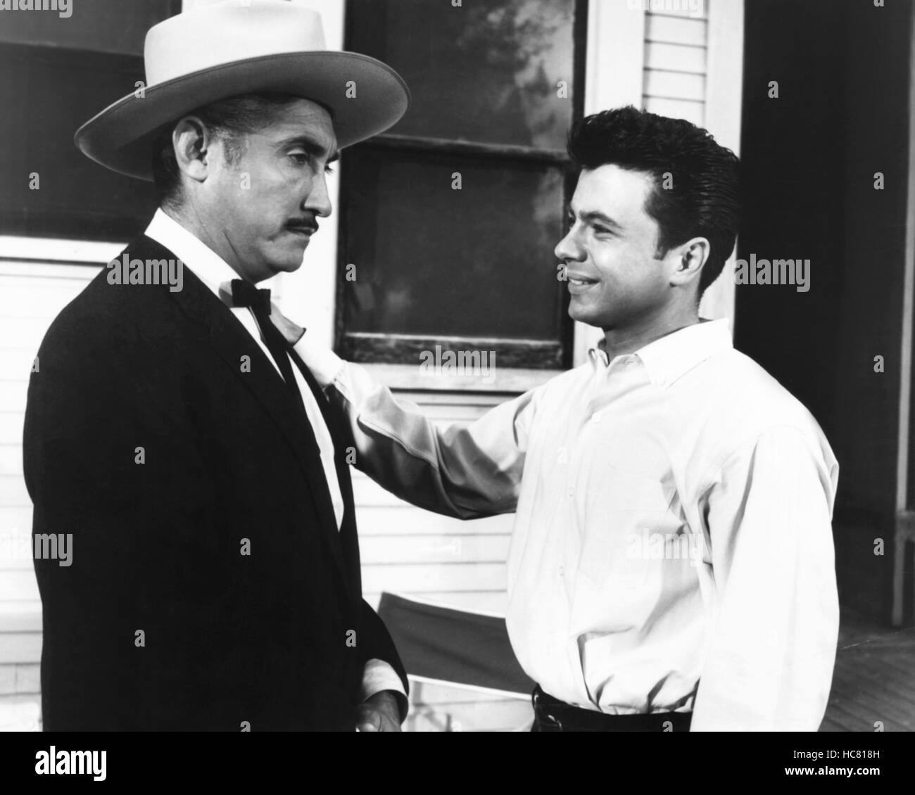 THE TIJUANA STORY, from left, Rodolfo Acosta, Robert Blake, 1957 Stock ...