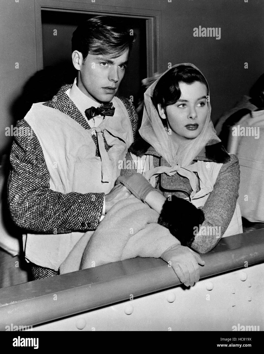 TITANIC, Robert Wagner, Audrey Dalton, 1953, TM and Copyright (c) 20th ...