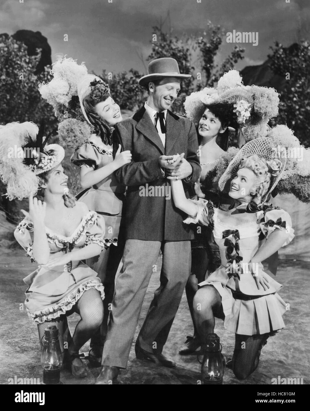 A TICKET TO TOMAHAWK, from left: Marion Marshall, Barbara Smith, Dan ...