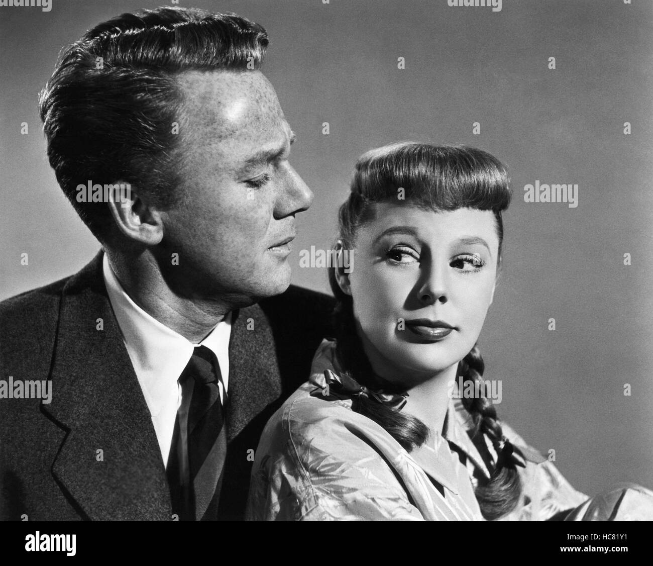 TOO YOUNG TO KISS, from left, Van Johnson, June Allyson, 1951 Stock ...