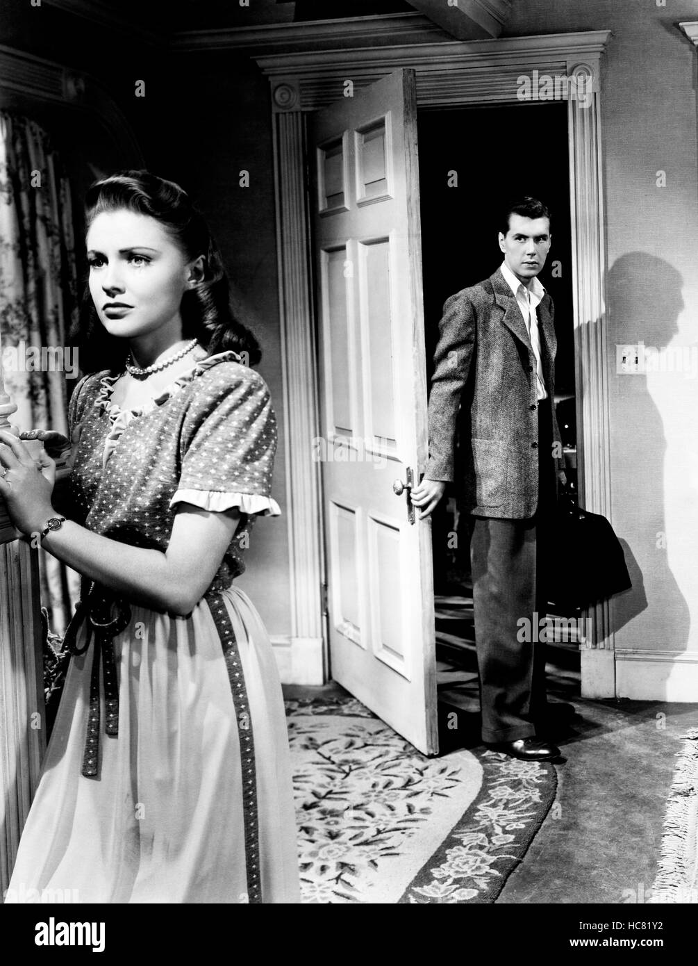 TOO YOUNG TO KNOW, from left: Joan Leslie, Robert Hutton, 1945 Stock ...