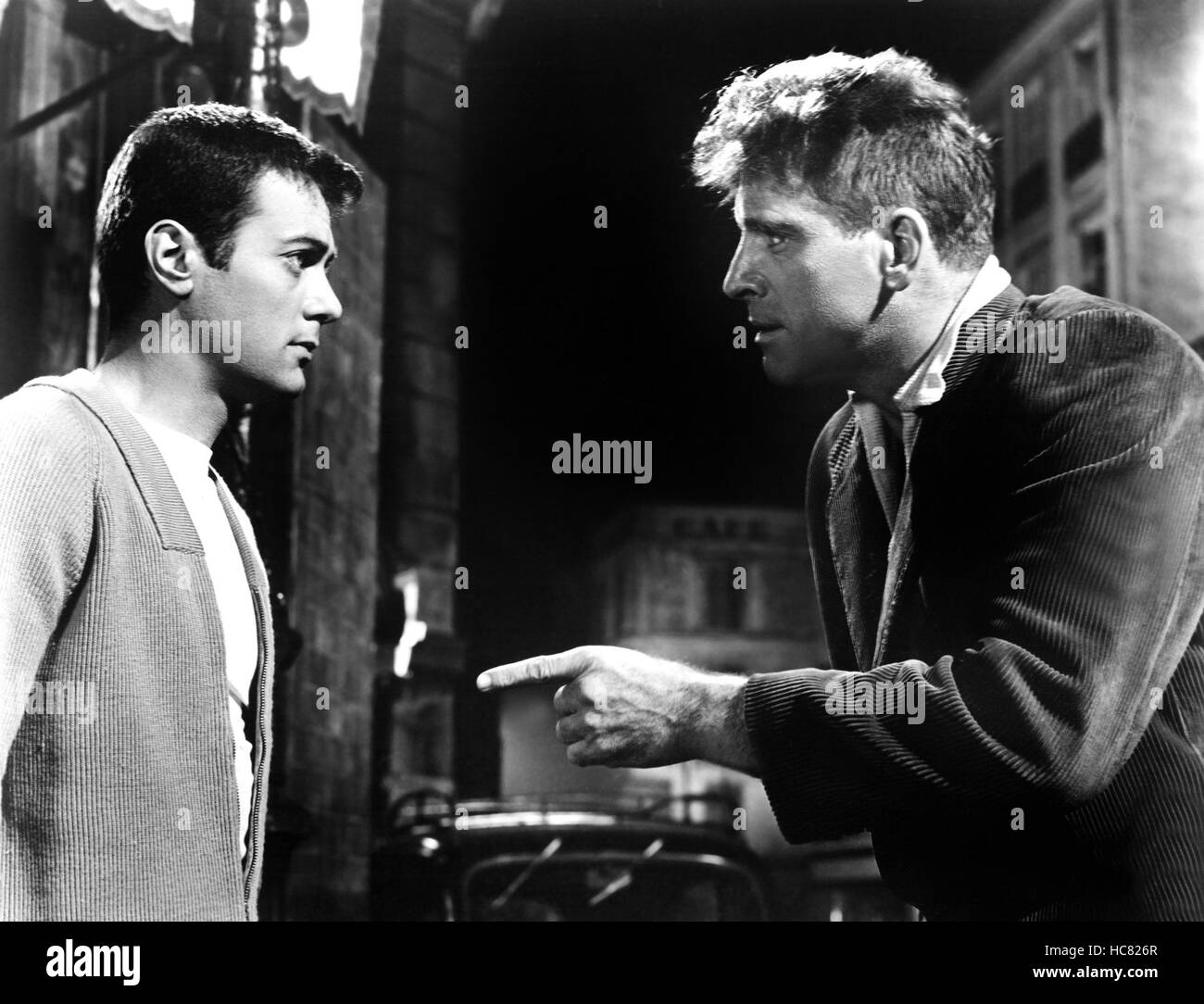 TRAPEZE, Tony Curtis, Burt Lancaster, 1956 Stock Photo - Alamy