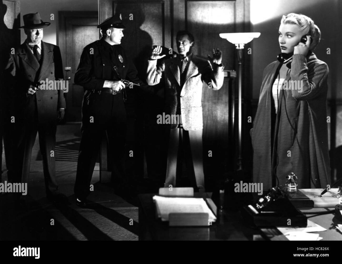 TRAPPED, John Hoyt, Barbara Payton, 1949 Stock Photo - Alamy
