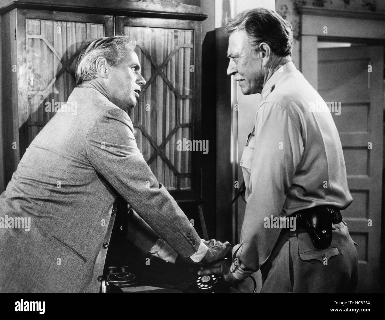 THE TRAP, from left, Richard Widmark, Carl Benton Reid, 1959 Stock ...