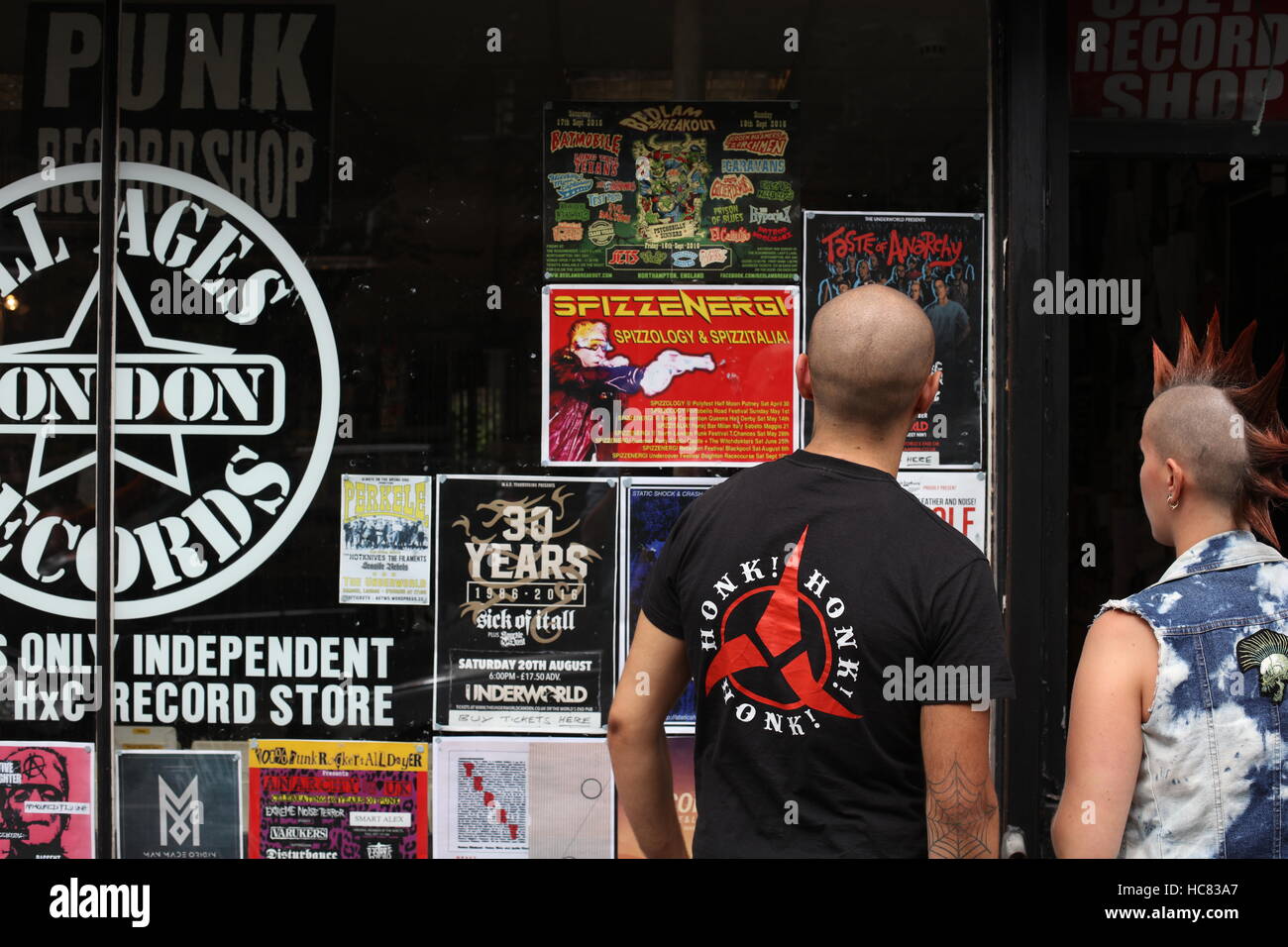 Exterior of All Ages Records, London's only independent punk and ...