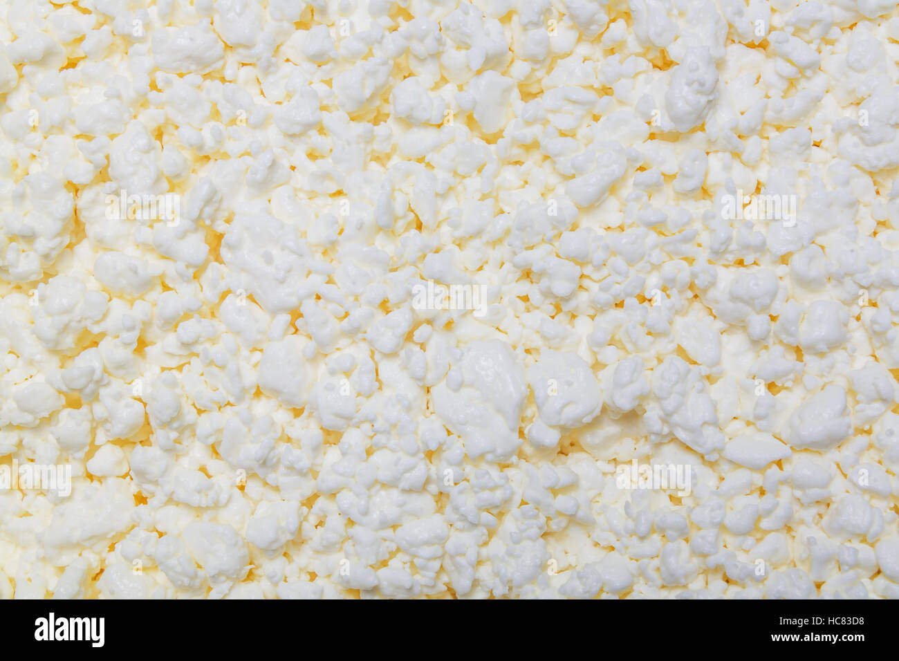 Cottage cheese background, texture Stock Photo - Alamy