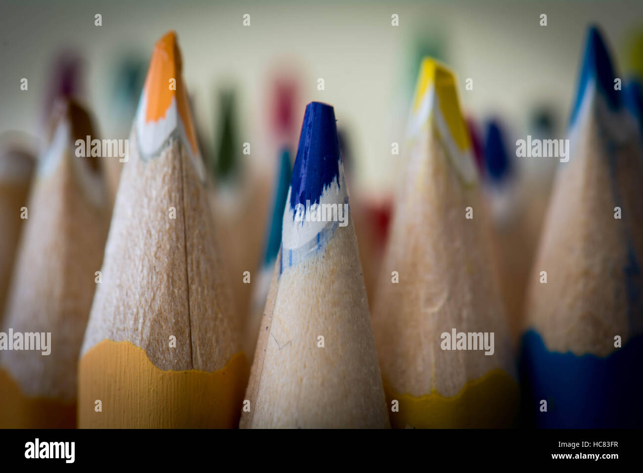 Pencil colors hi-res stock photography and images - Alamy