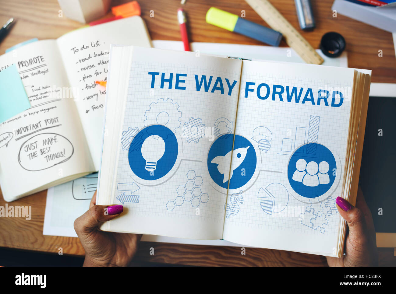Organization Solution Start Business Vision Concept Stock Photo - Alamy