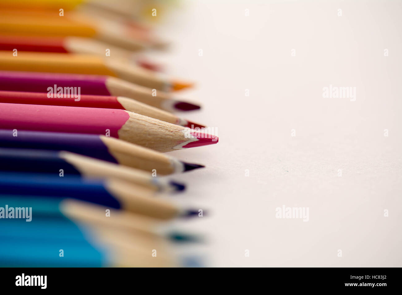 Pencil colors hi-res stock photography and images - Alamy