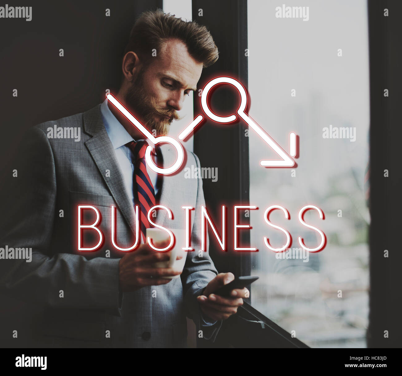 Bankruptcy Critical Recession Inflation Graphic Concept Stock Photo - Alamy