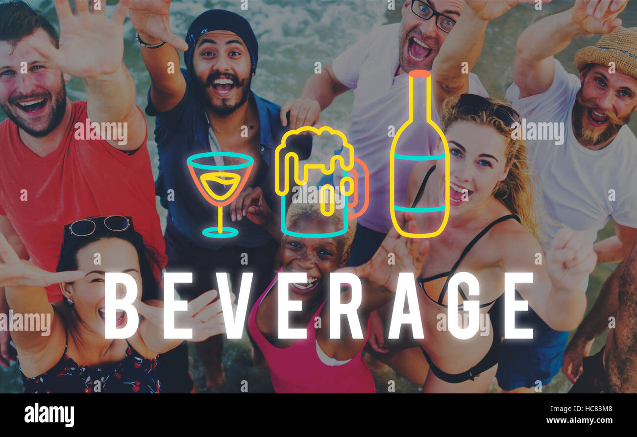 Party Night Life Fun Enjoy Concept Stock Photo - Alamy
