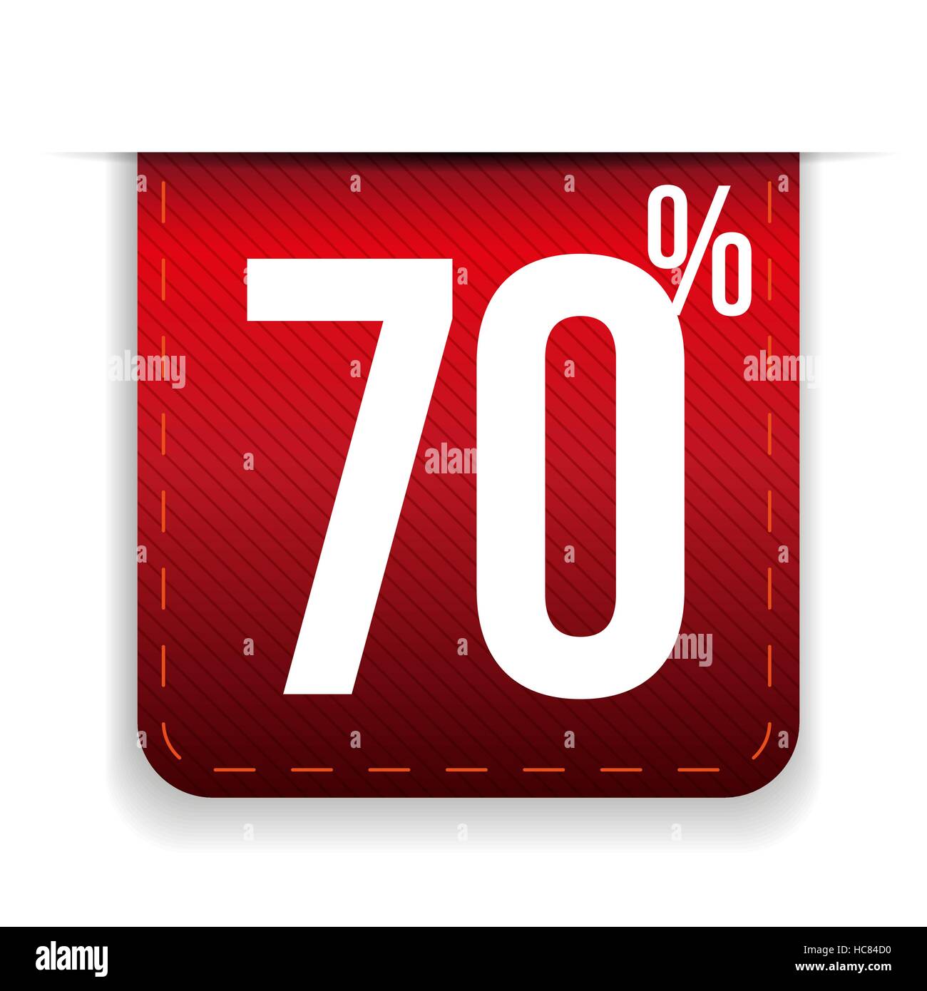 Percent off sticker Cut Out Stock Images & Pictures - Alamy