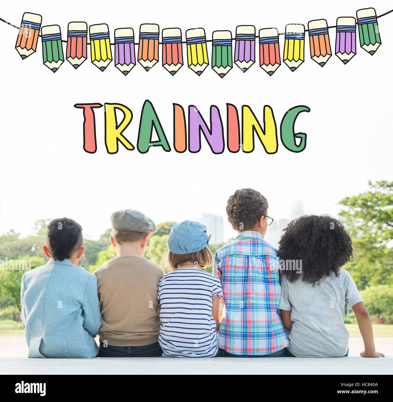 Training Education School Learning Study Concept Stock Photo - Alamy