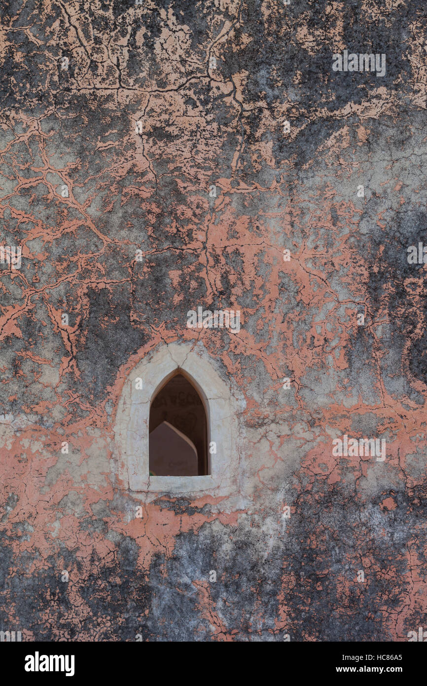 Arched unglazed window, Hampi, Karnataka India Stock Photo - Alamy