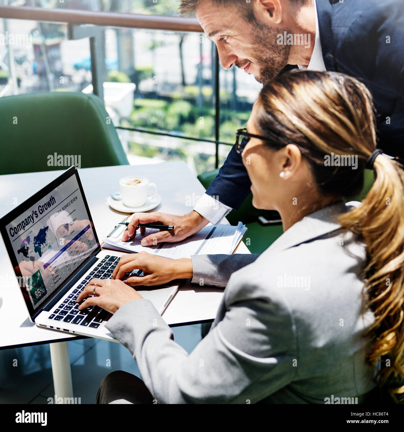 Business growth people success hi-res stock photography and images - Alamy