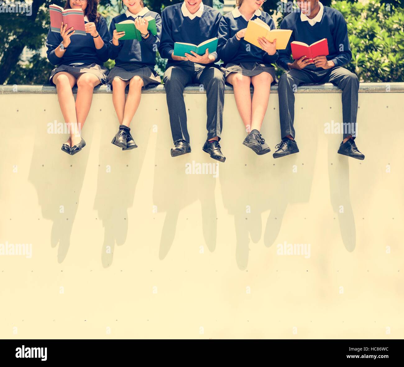 Education Students People Knowledge Concept Stock Photo - Alamy