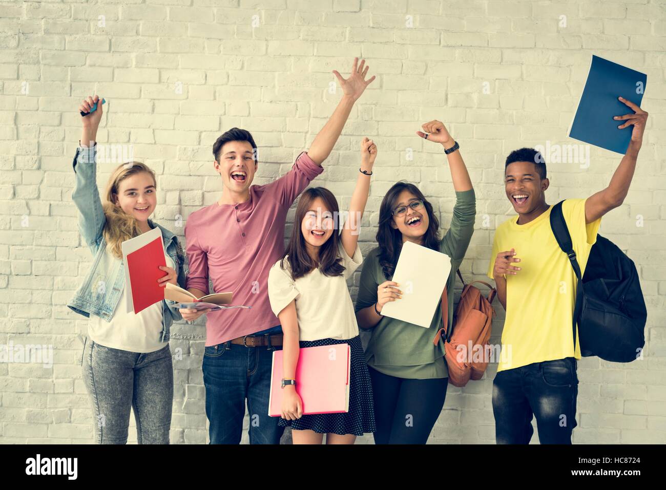 Education Students People Knowledge Concept Stock Photo - Alamy