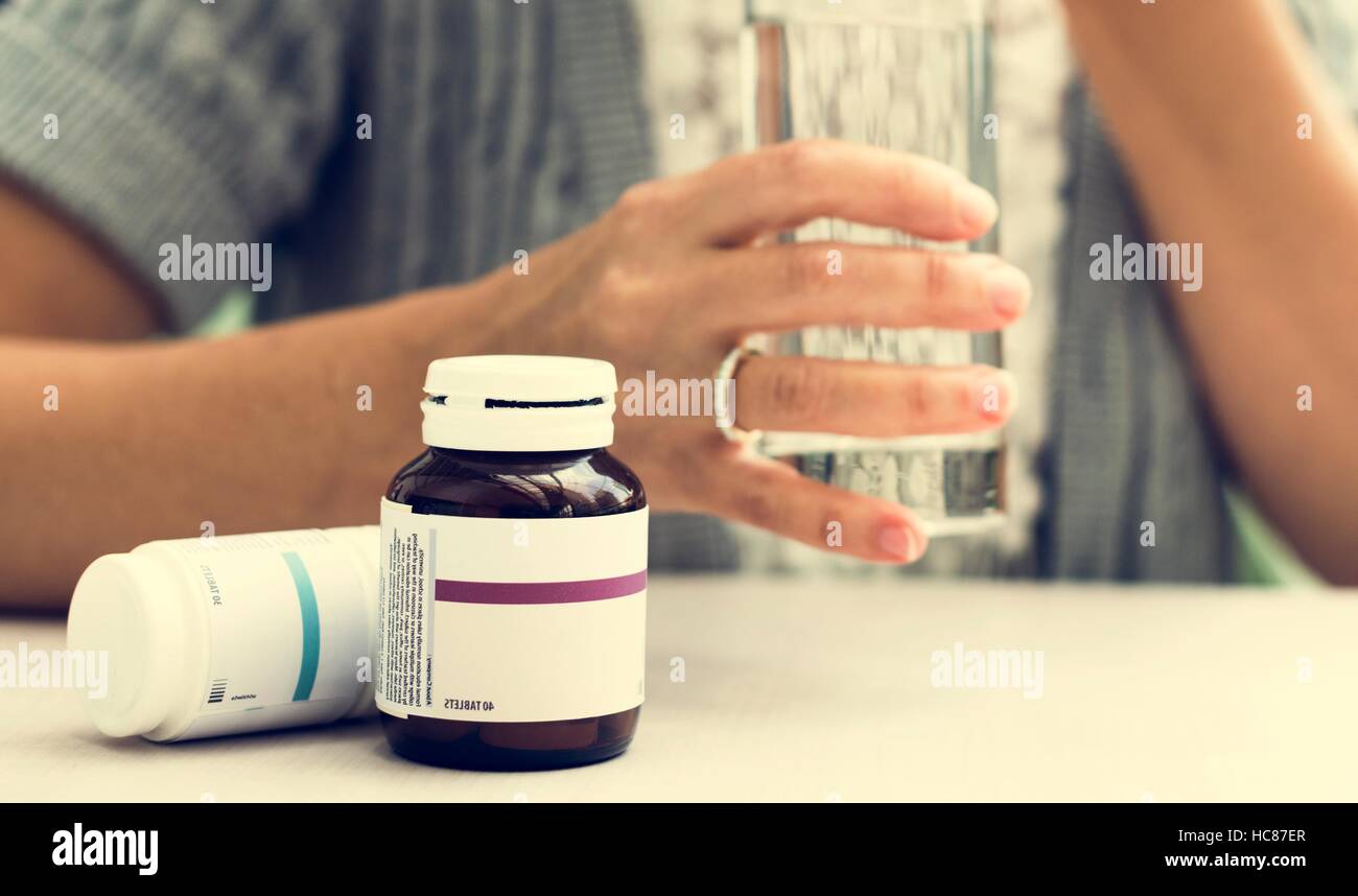 Medical Patient Drug Care Concept Stock Photo - Alamy