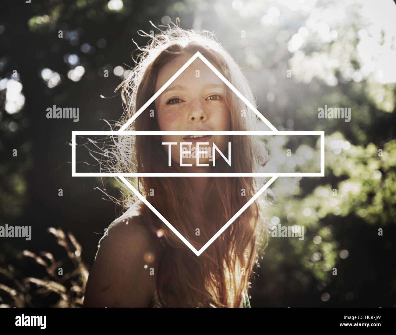 Teen Teenager Youth Young Generation Lifestyle Concept Stock Photo - Alamy