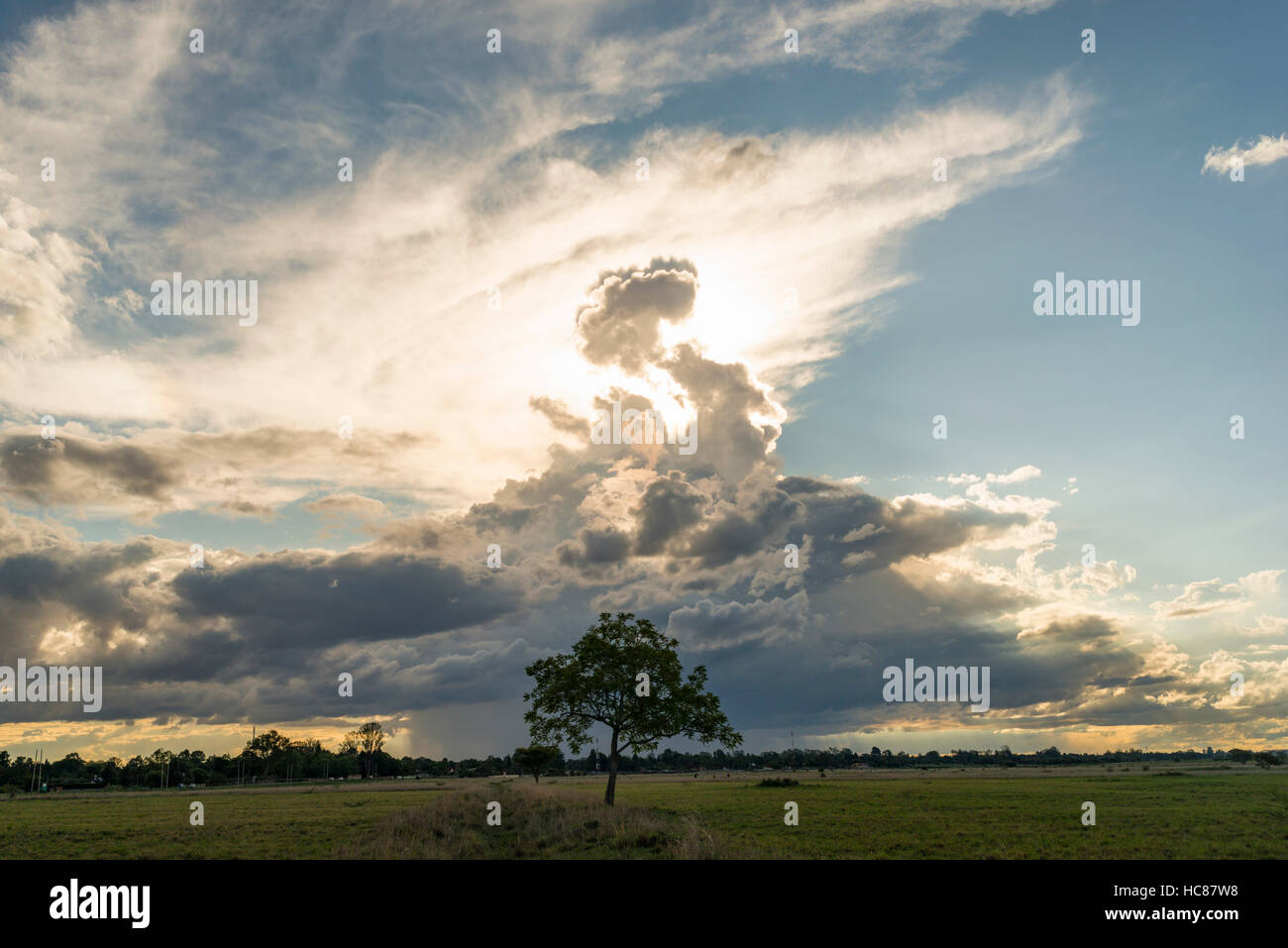 African landscape rain clouds storm weather cloudy Stock Photo - Alamy
