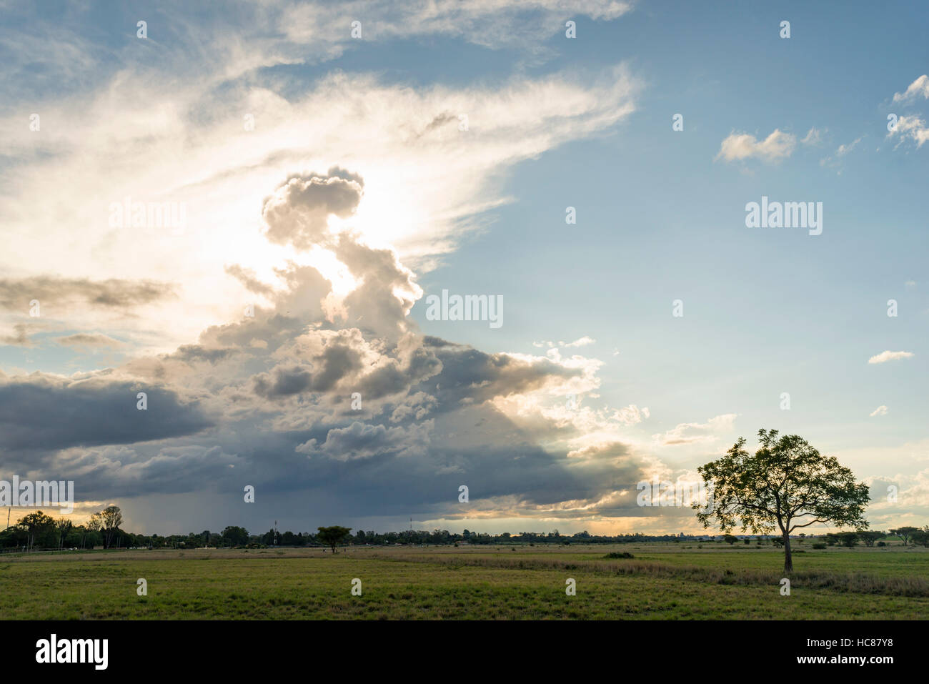 African landscape rain clouds storm weather cloudy Stock Photo - Alamy