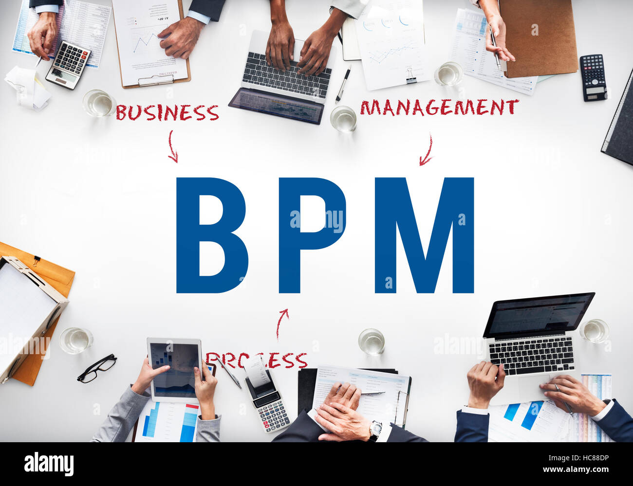 BPM Business Company Strategy Marketing Concept Stock Photo - Alamy