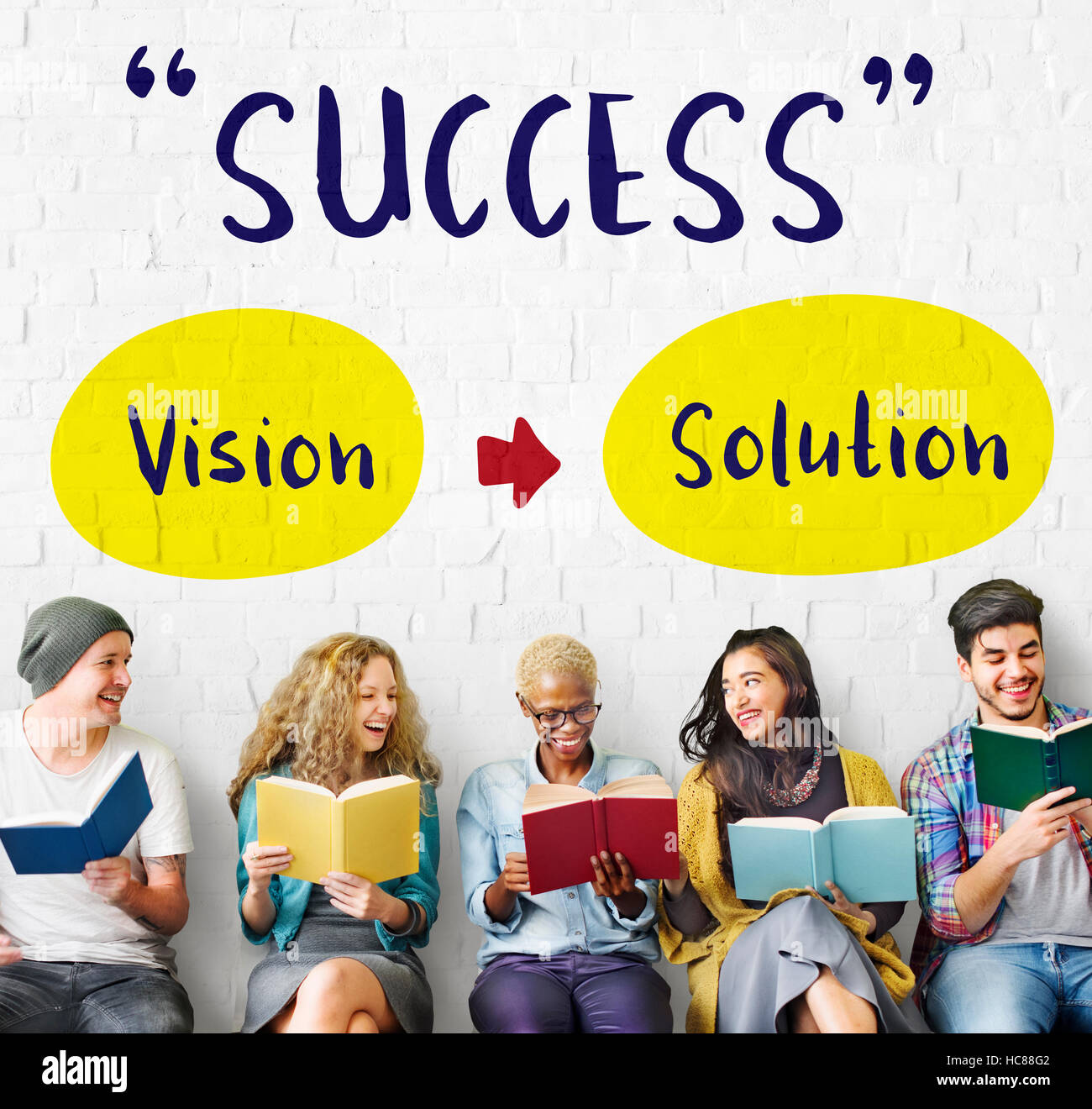 Success Strategy Vision Solution Graphic Concept Stock Photo - Alamy