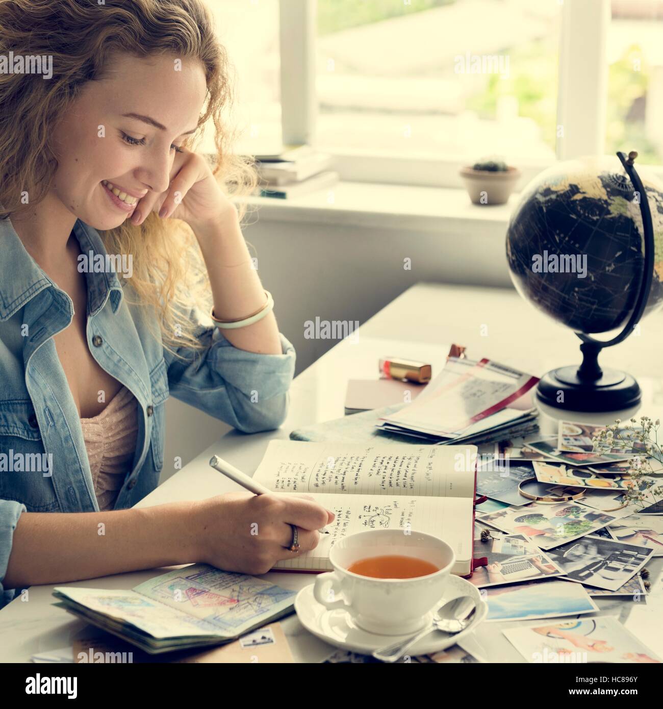 Written Women Female Girl Message Statement Concept Stock Photo - Alamy