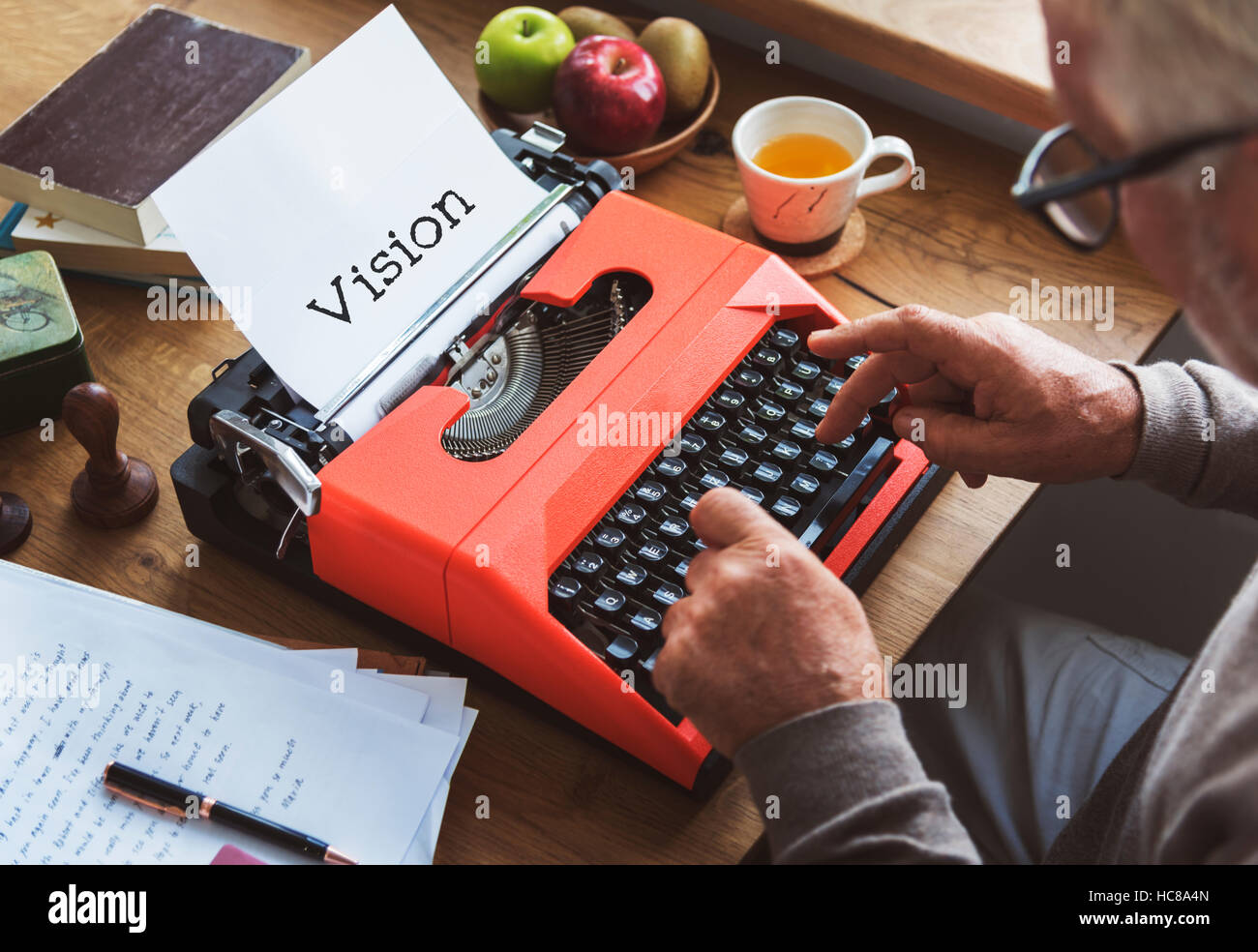 Vision Ideas Aspiration Inspiration Concept Stock Photo - Alamy