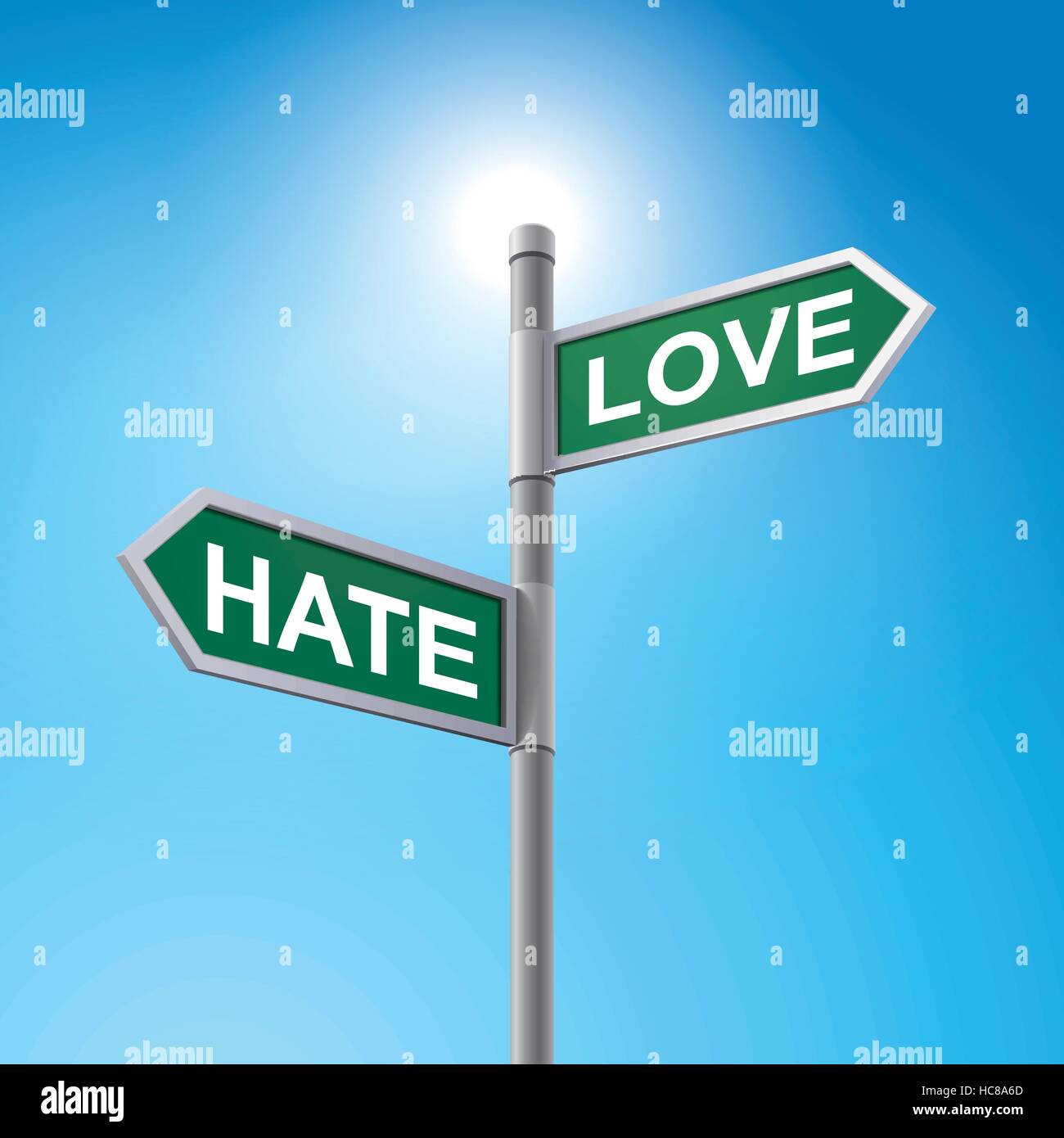 Hate vector vectors hi-res stock photography and images - Alamy