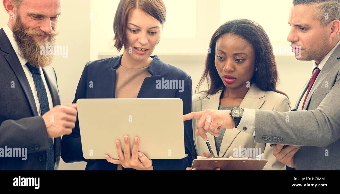 Business Team Working Research Planning Concept Stock Photo - Alamy