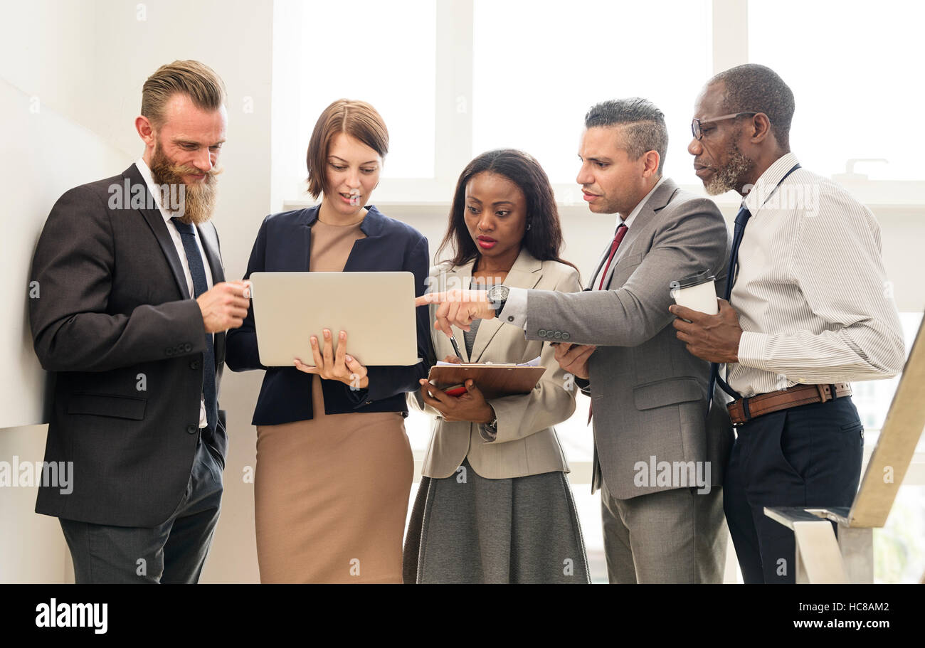 Business Team Working Research Planning Concept Stock Photo - Alamy