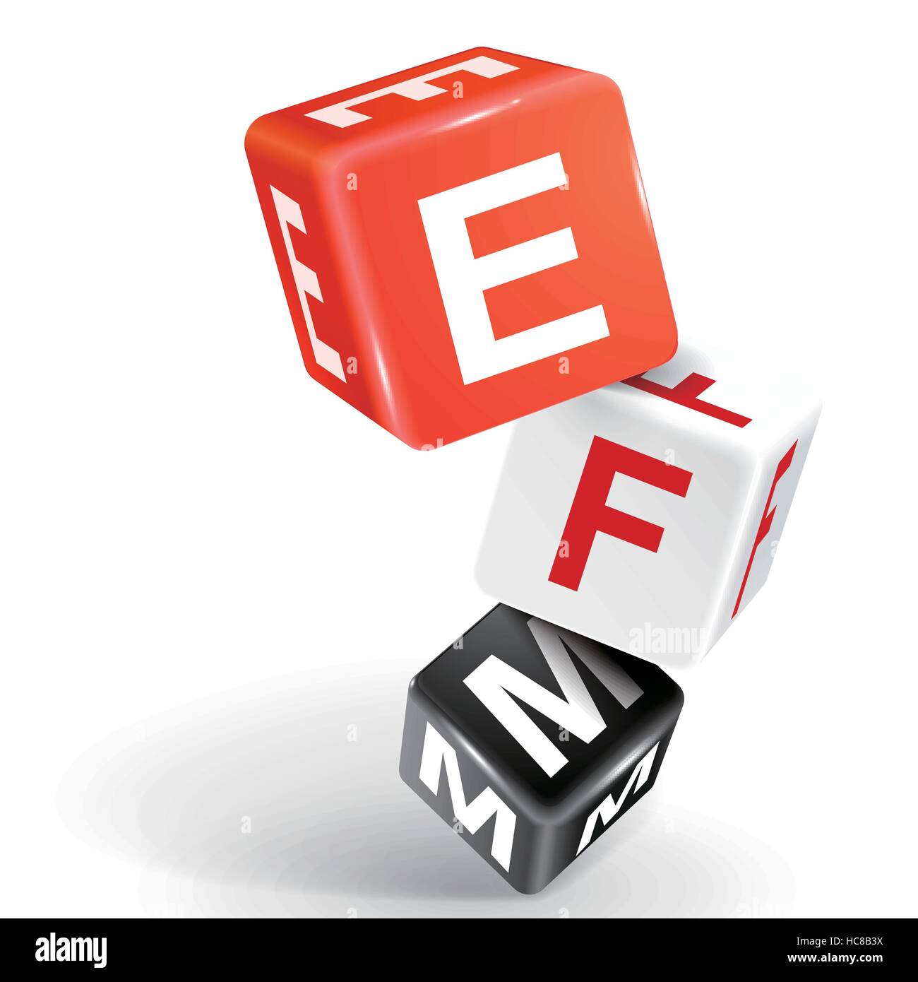 Efm alphabet hi-res stock photography and images - Alamy