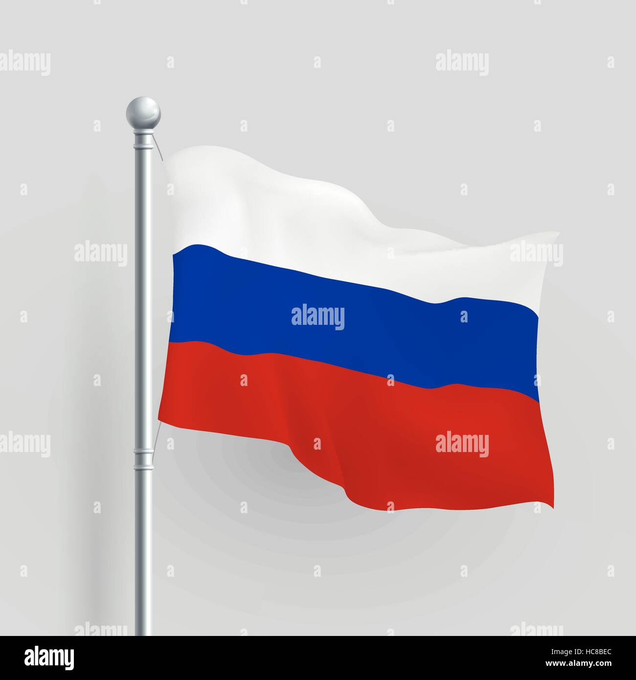 Flags blowing Stock Vector Images - Alamy