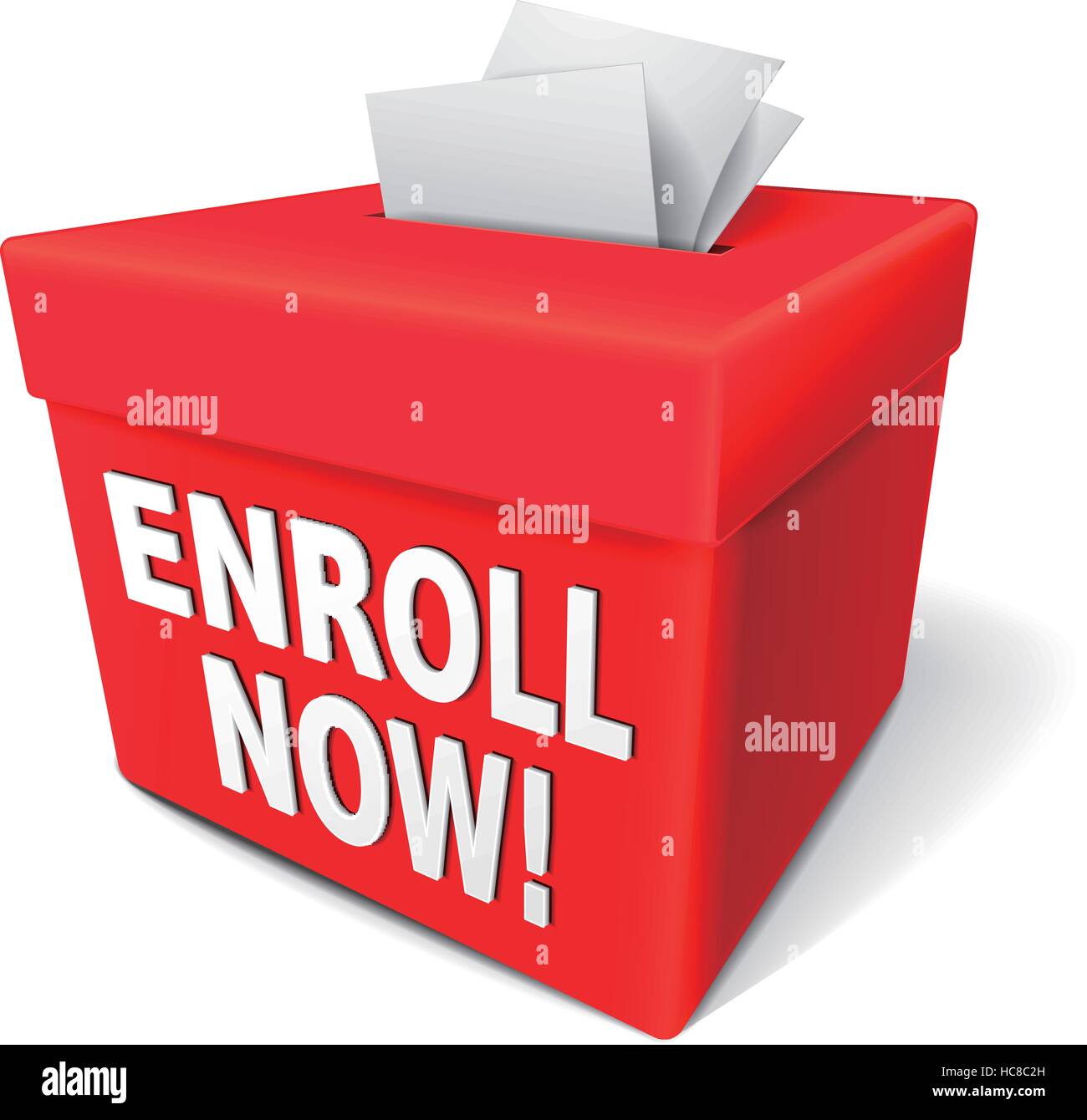 the word enroll now on the red box and enrollment application form ...