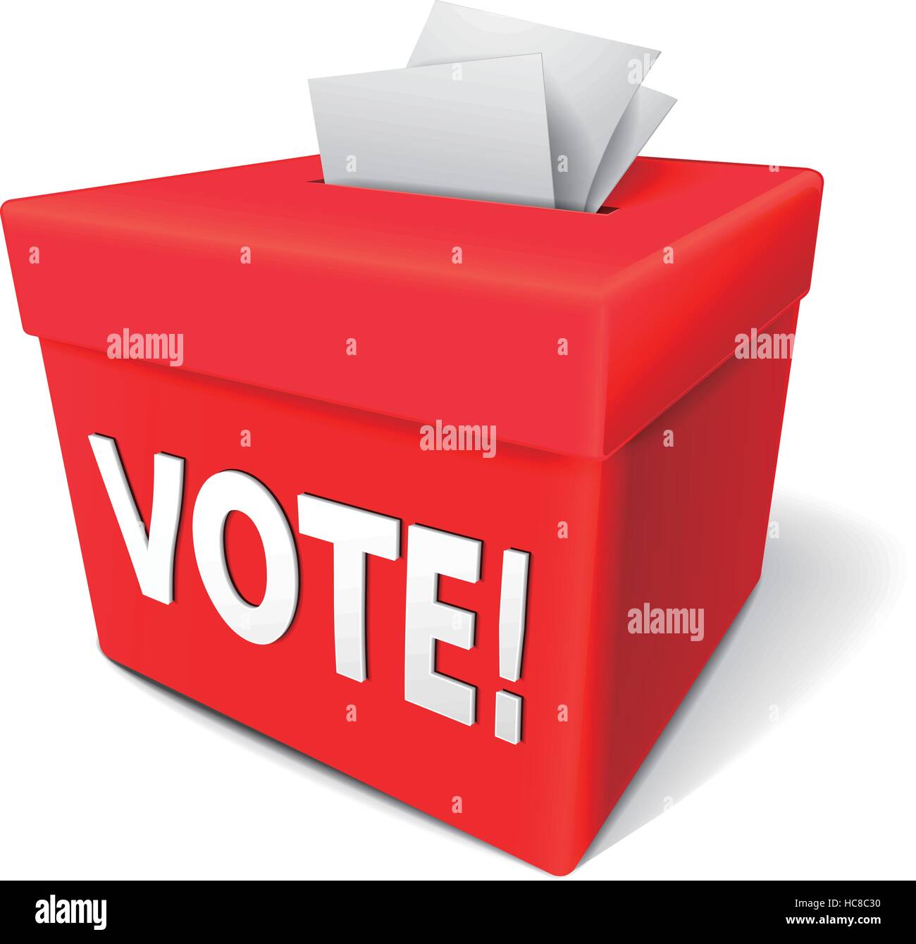 Ballots election Stock Vector Images - Alamy