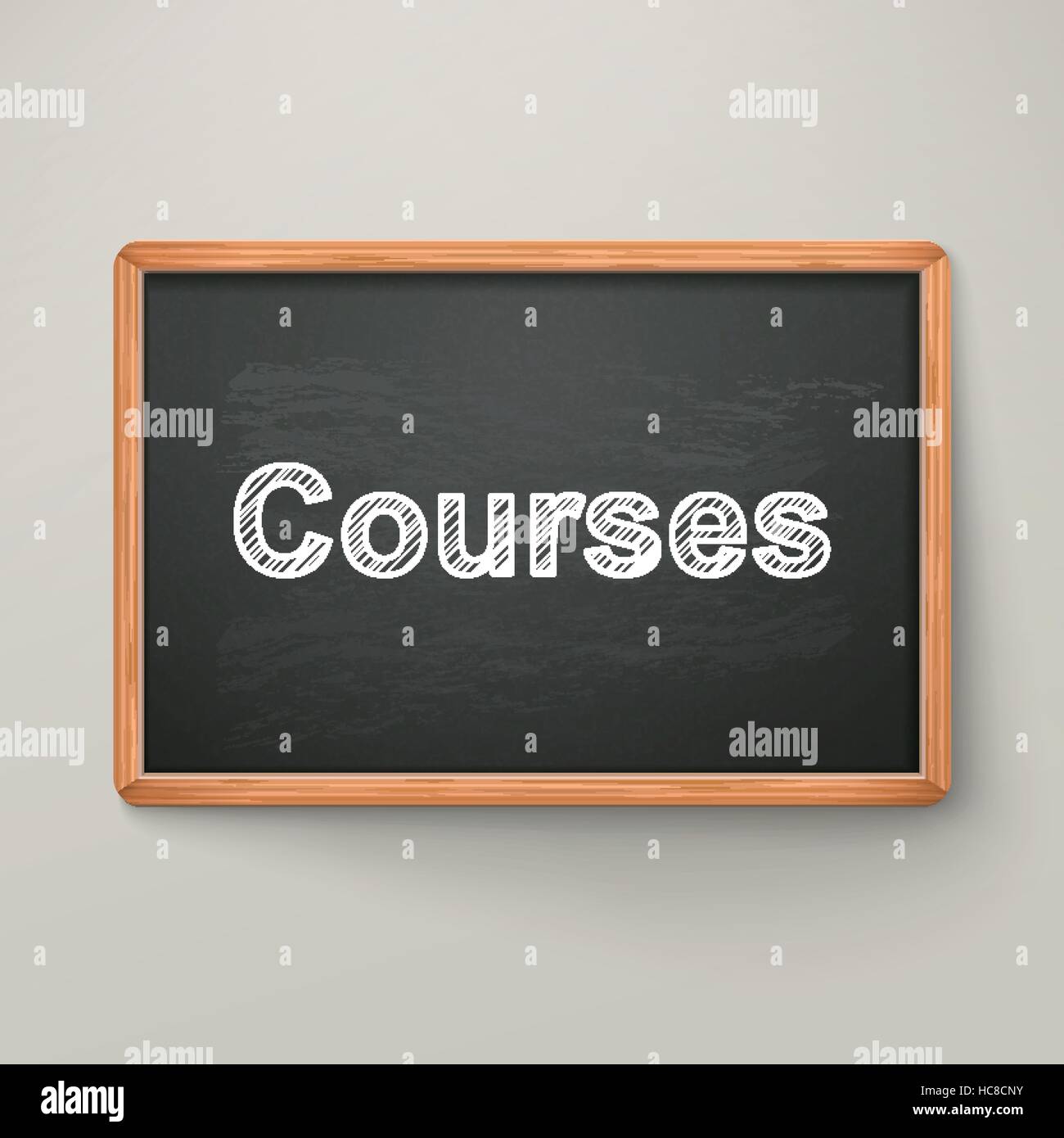 Courses Stock Vector Images - Alamy