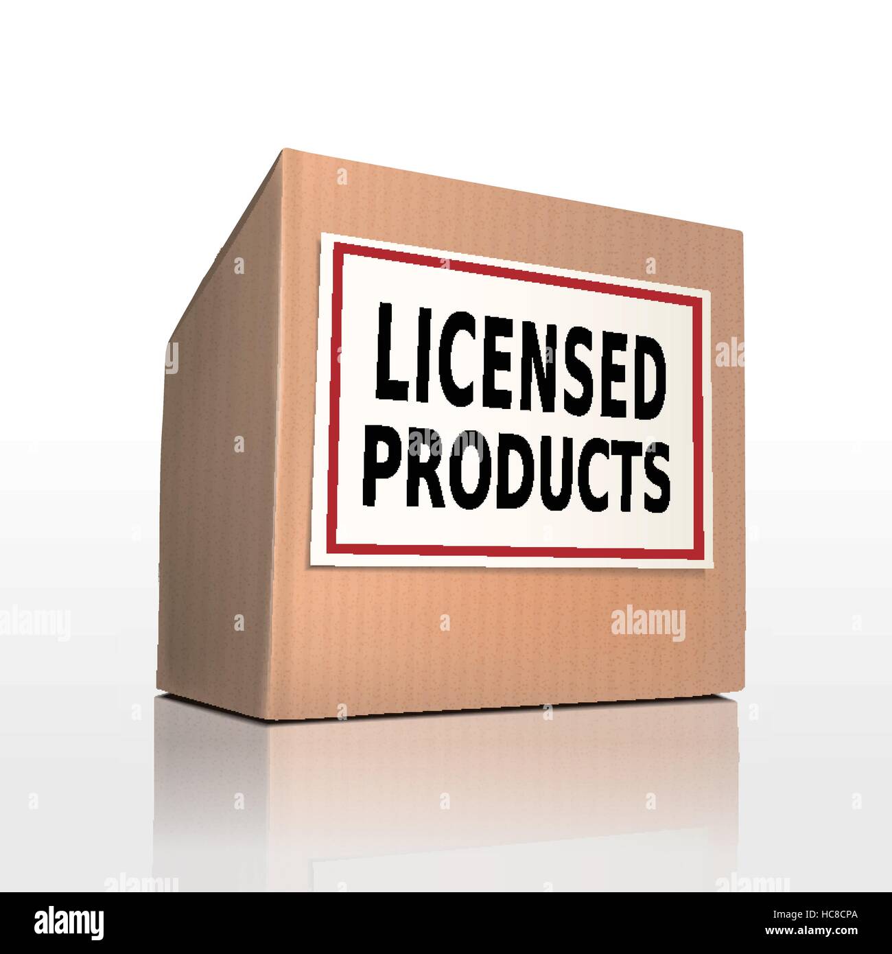Licensed goods Stock Vector Images - Alamy