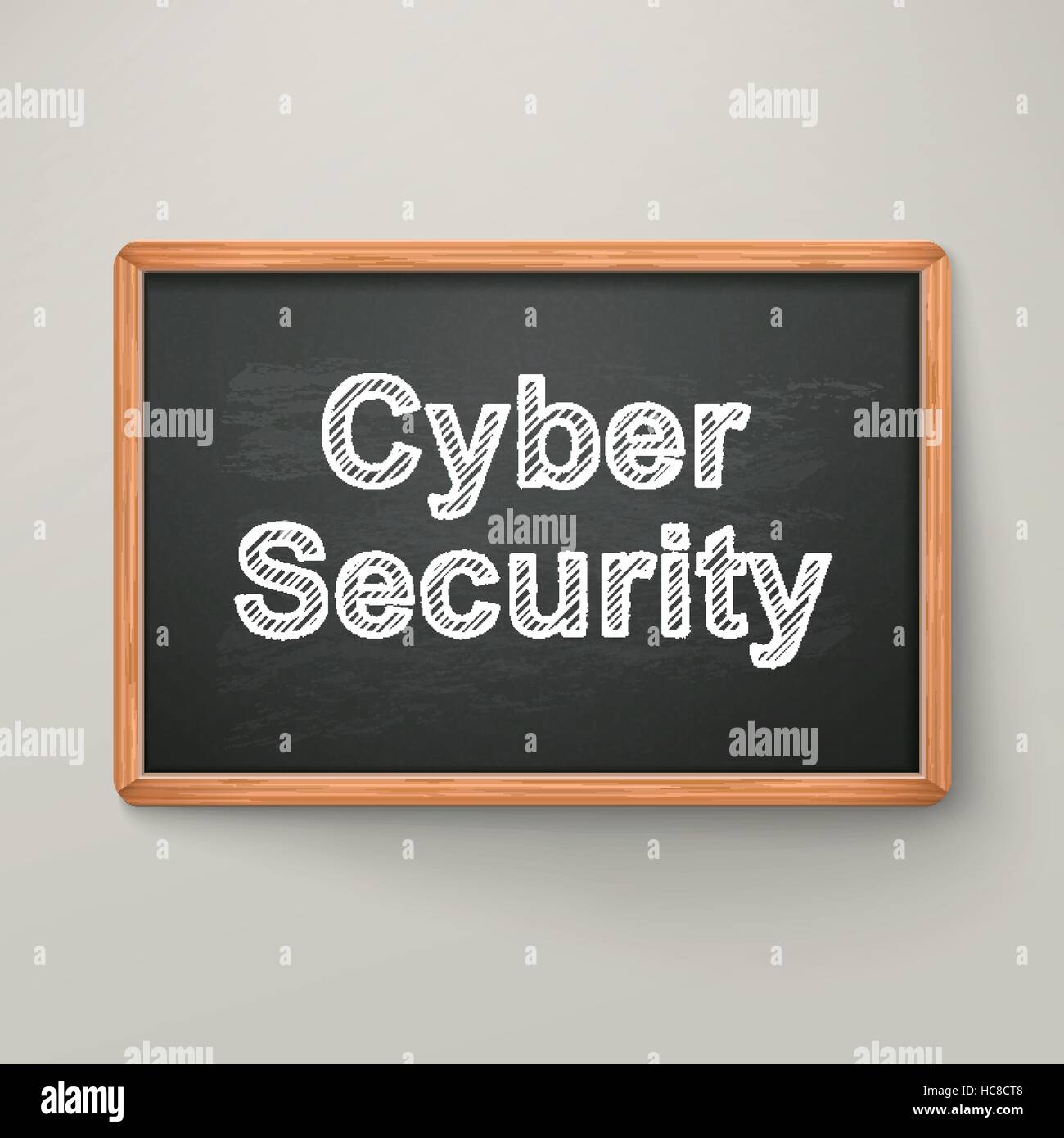 Cyber security at work Stock Vector Images - Alamy