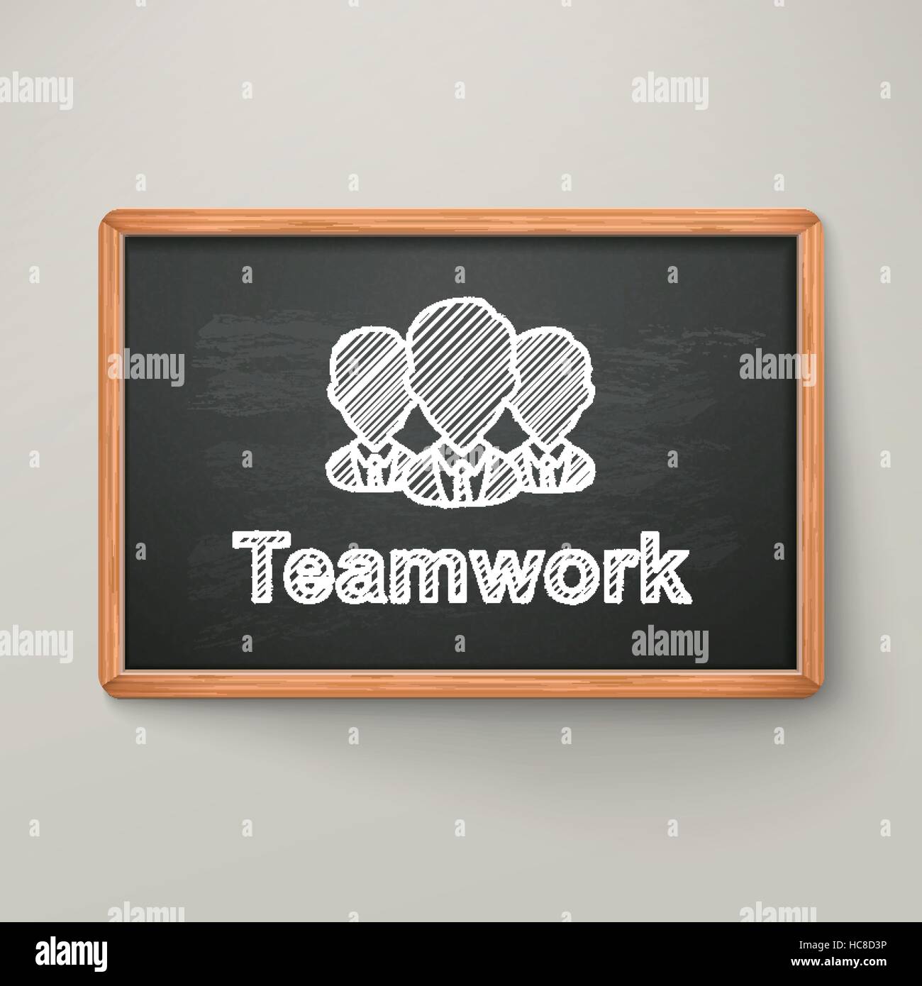 Teamwork classroom Stock Vector Images - Alamy