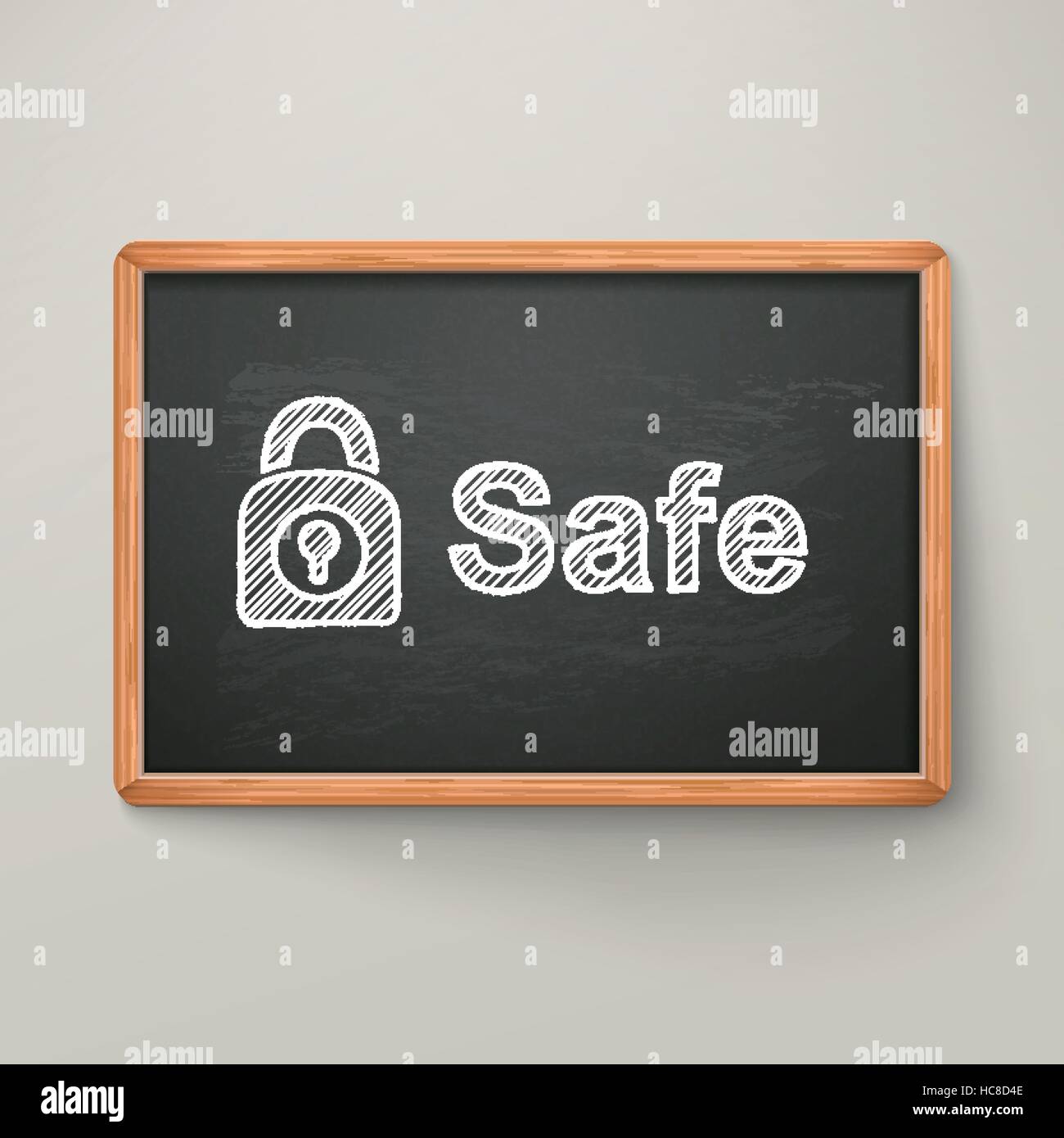 Be safe in the classroom Stock Vector Images - Alamy