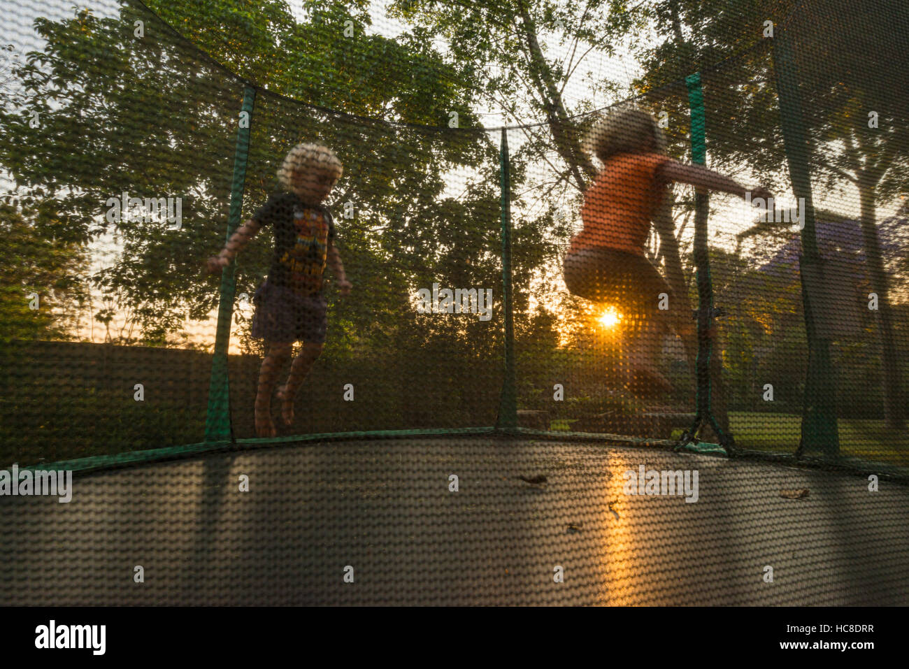Kids Jumping Up And Down High Resolution Stock Photography and Images ...